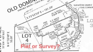 What's the Difference Between a Plat and a Survey? - Arlington Real ...